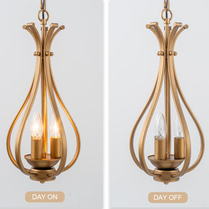 Rosdorf Park Kisha 3 - Light Single Pendant & Reviews | Wayfair