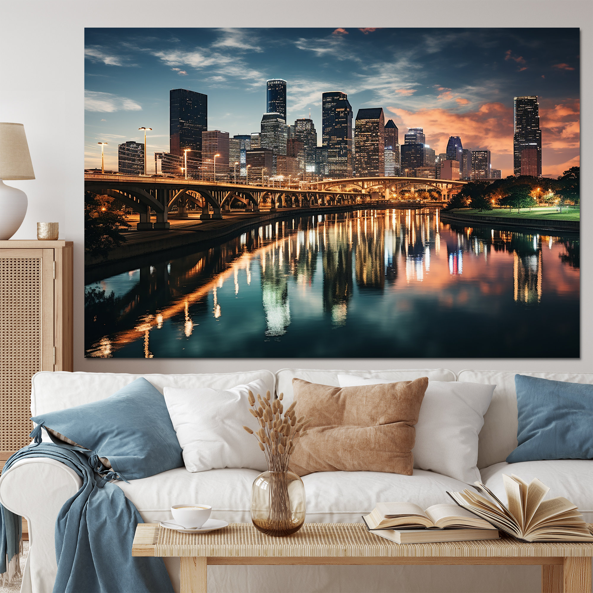 Latitude Run® Houston City Horizons II - Houston Wall Art Prints | Wayfair