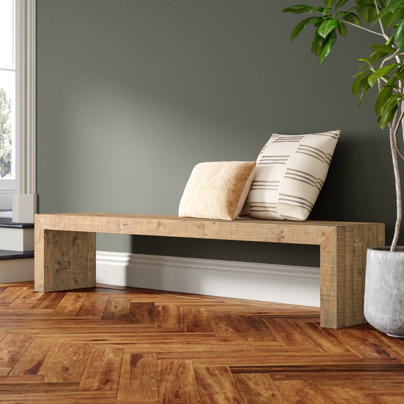 Joss & Main Adene Solid Wood Bench & Reviews | Wayfair