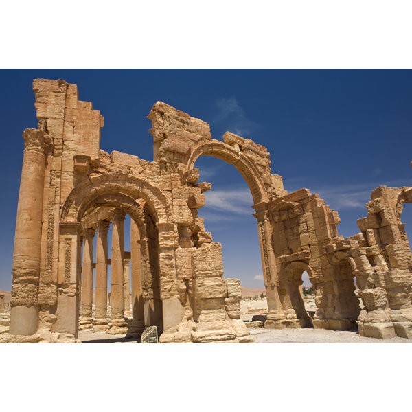 Union Rustic Bridgely " Ancient Ruins Of Palmyra " by Witr - Wayfair Canada