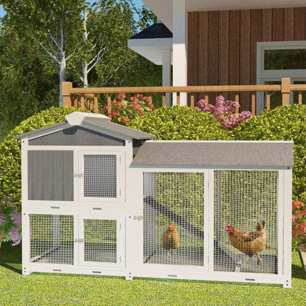 Tucker Murphy Pet™ Eichhorn Weather Resistant Rabbit Portable Hutch ...