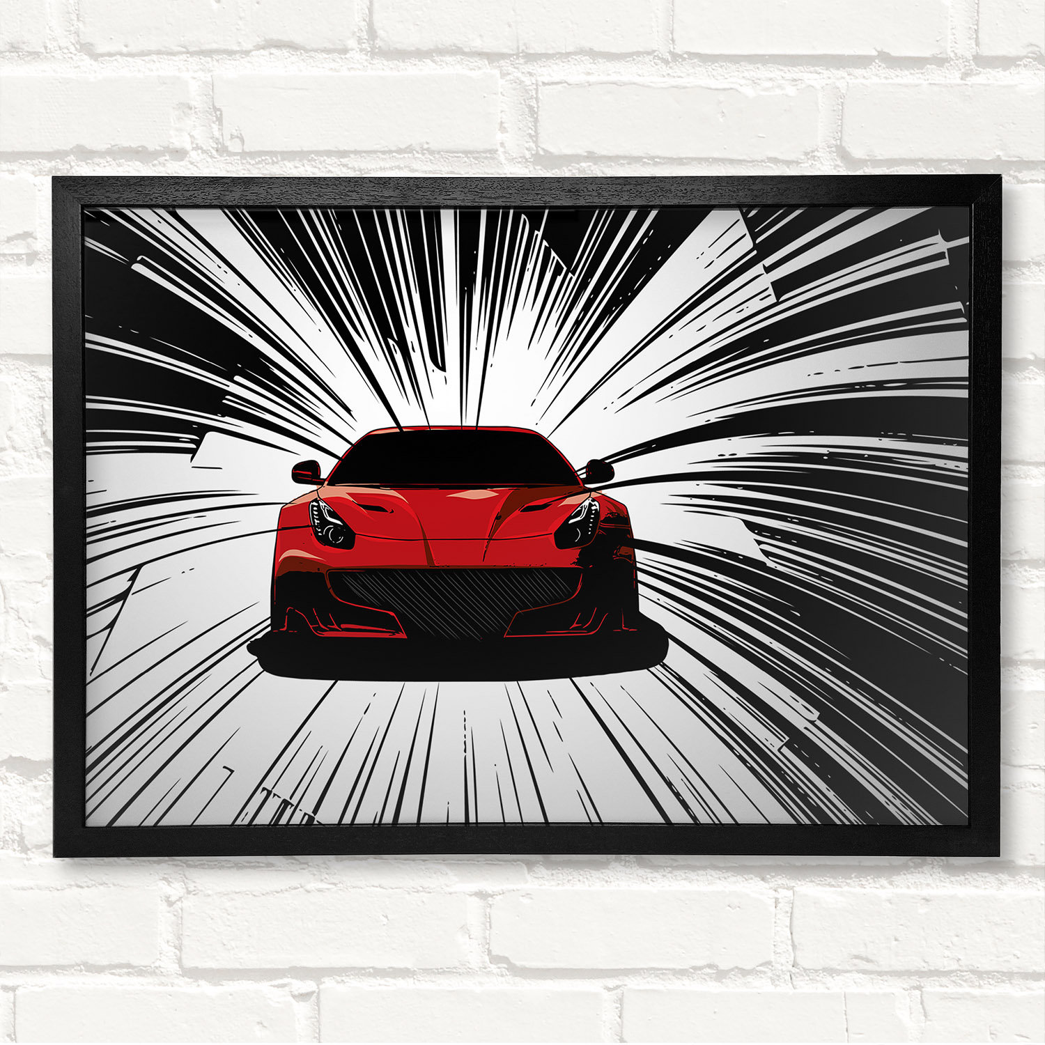 Brayden Studio Closed Corner Frame Art Prints on Wood | Wayfair.co.uk