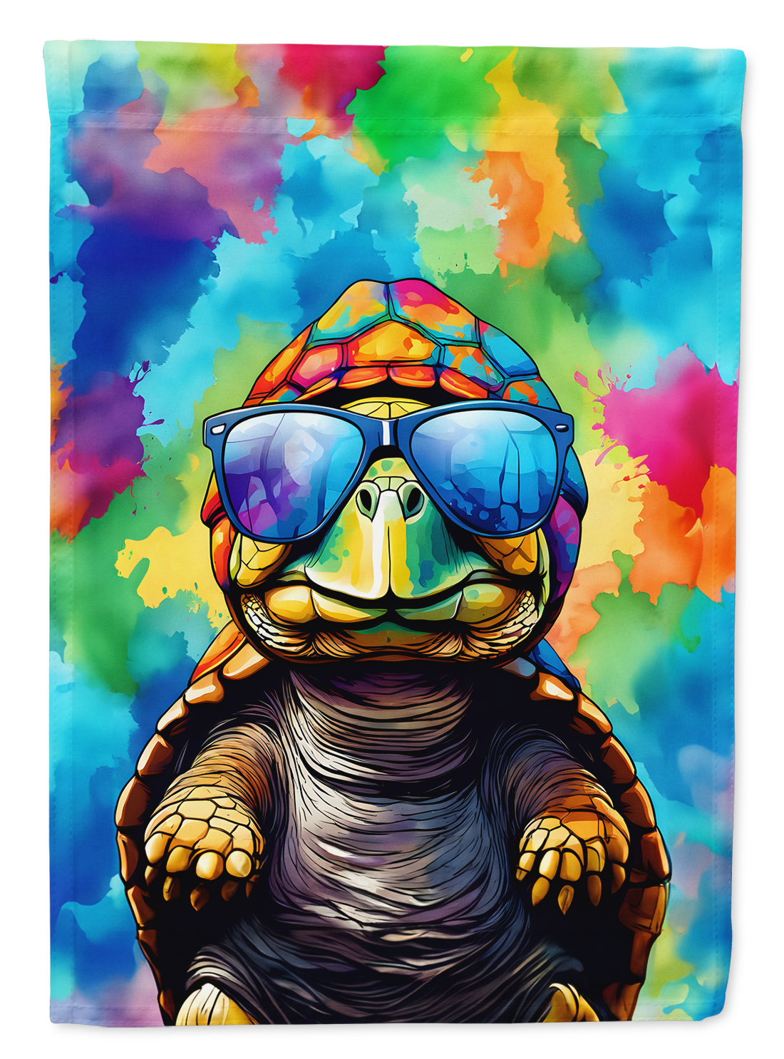 Caroline's Treasures Hippie Animal Tortoise Turtle House Flag | Wayfair