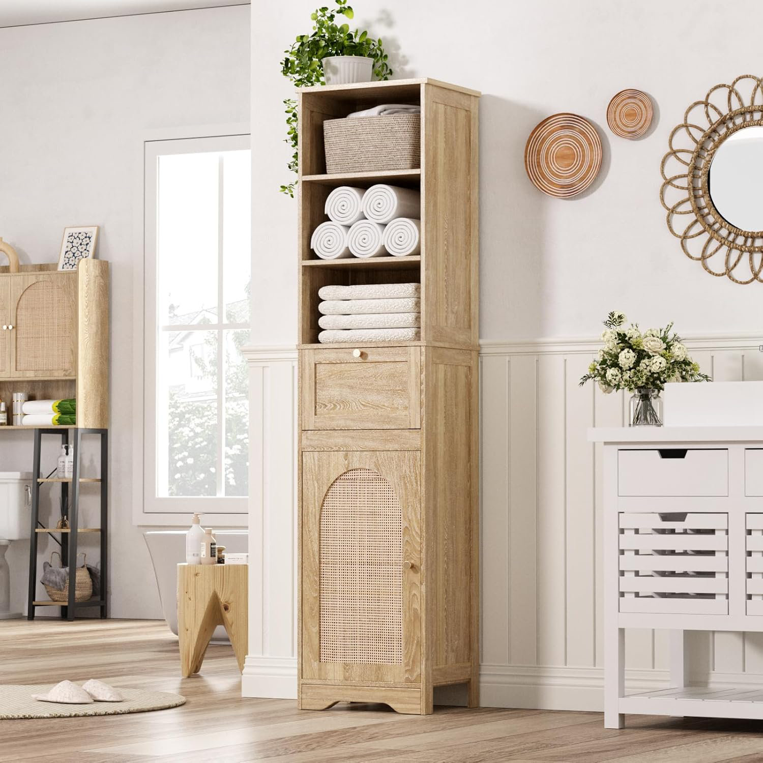 Red Barrel Studio® Armoire à linge autoportante Azima - Wayfair Canada