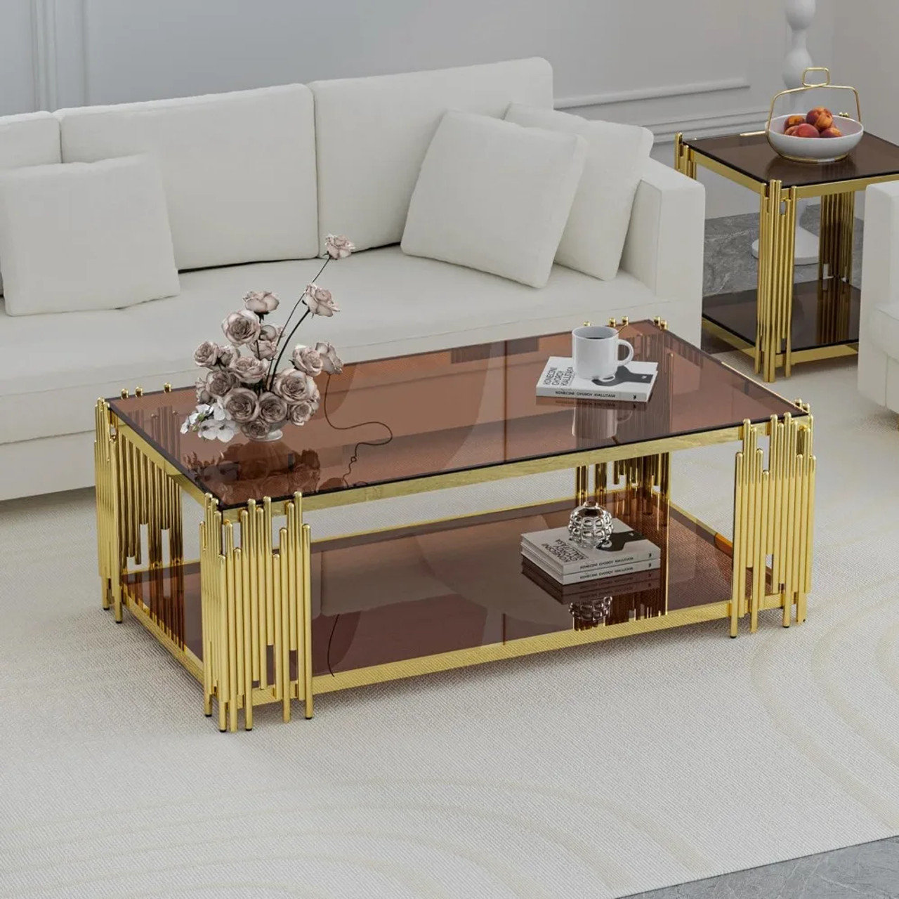 Everly Quinn Metal Art Coffee Table | Wayfair
