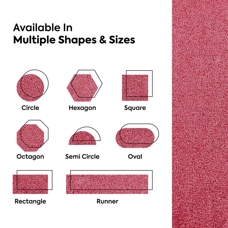 Eider & Ivory™ Chadwick Solid Color Rug | Wayfair