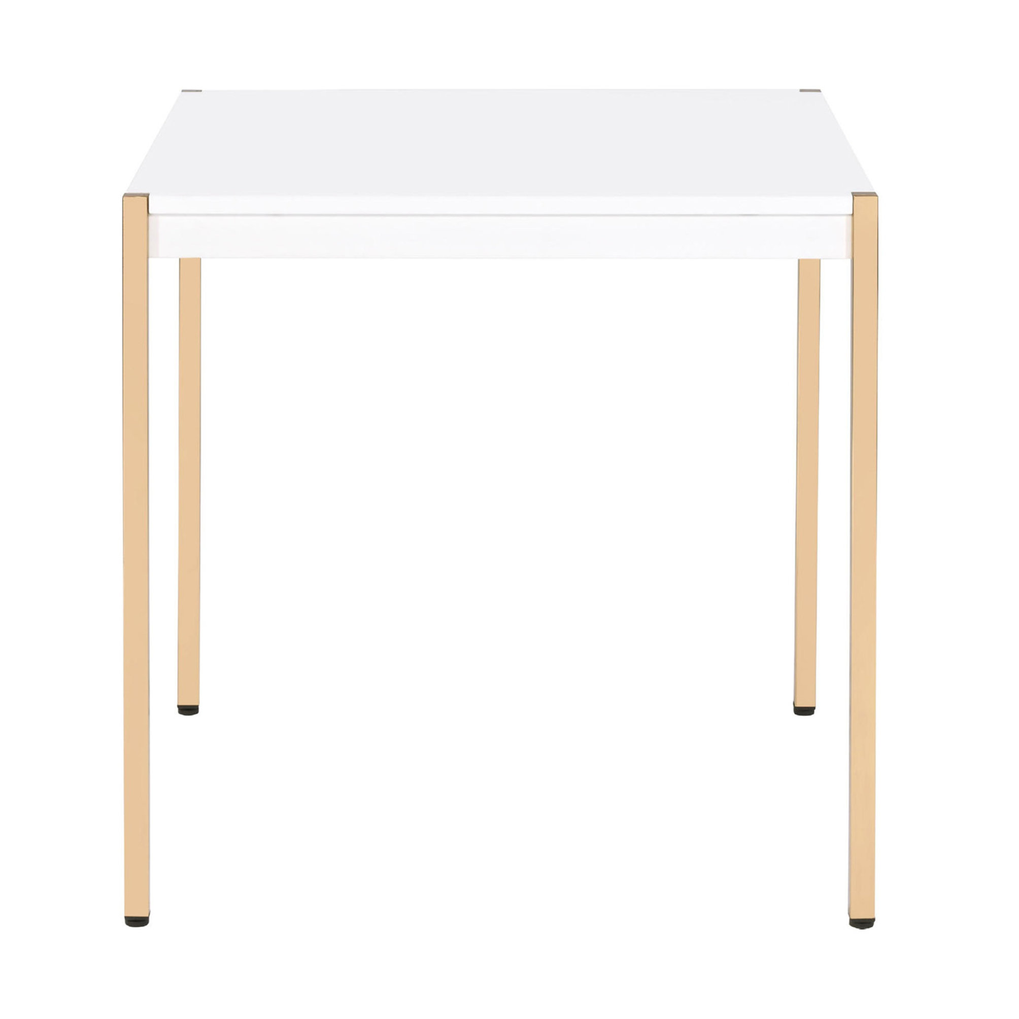 Latitude Run® Square Top End Table With Metal Legs | Wayfair