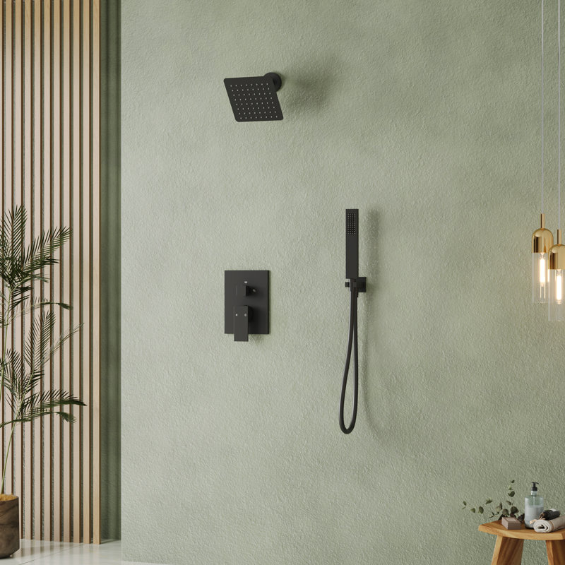 EVERSTEIN Dual-Function Shower Faucet Set, Pressure-Balanced Shower ...