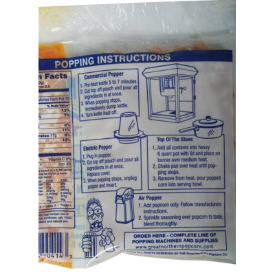 Great Northern Popcorn Popcorn Portion Pack & Reviews | Wayfair