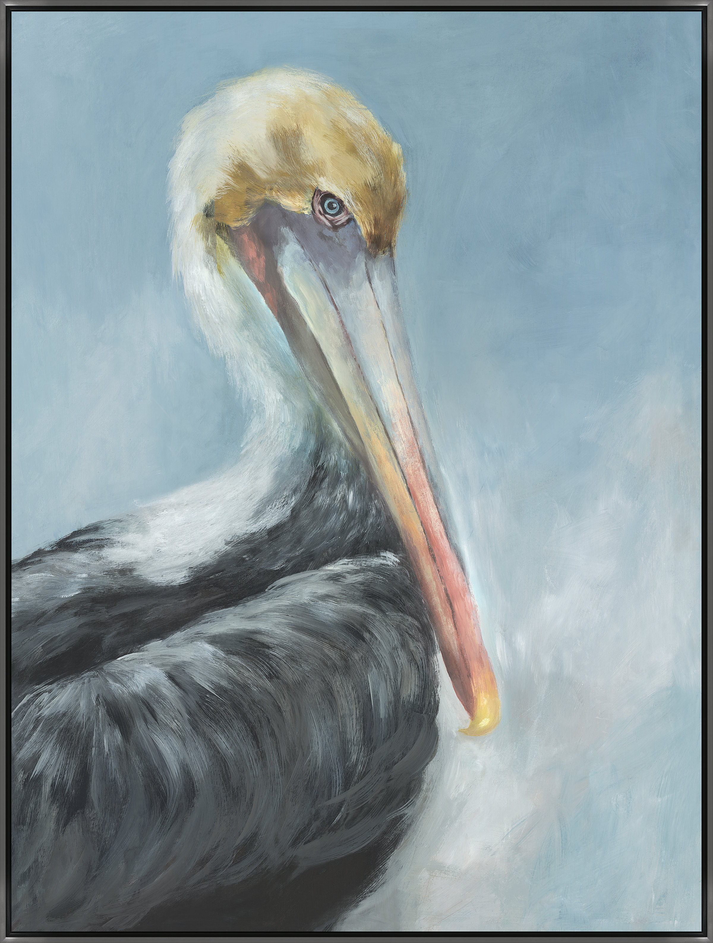 Chelsea Art Studio " Feathers I " by Ann Duffy | Wayfair