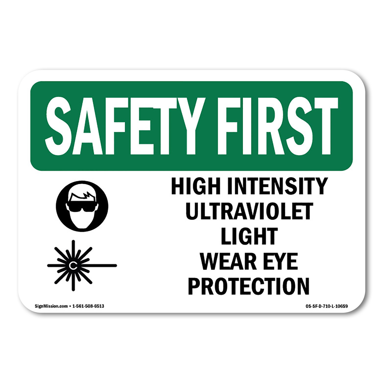 SignMission Safety First Sign | Wayfair