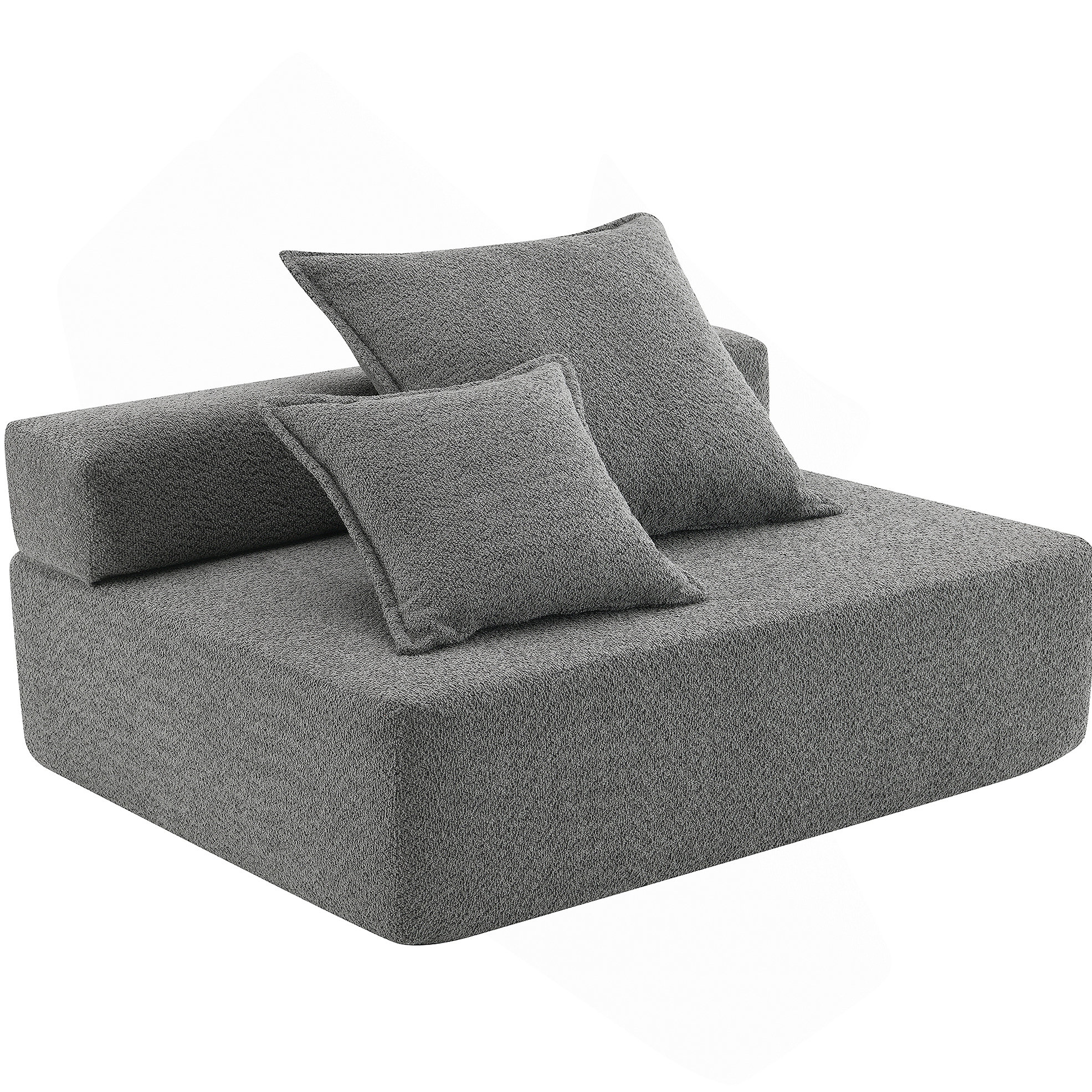 Wrought Studio™ Loveseat Frame for Oversized Modular U Shaped Sectional ...