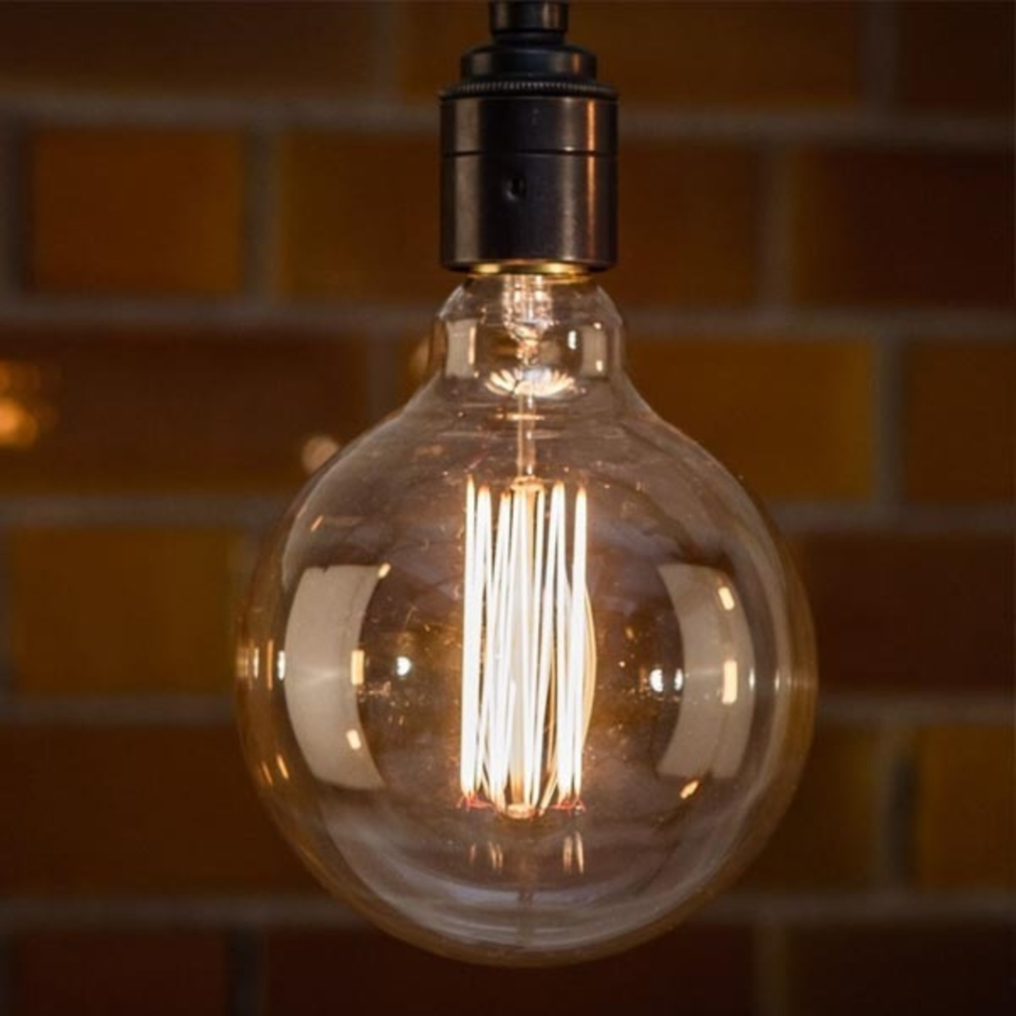 Borough Wharf Hammack E27 Dimmable Incandescent Vintage Edison Globe ...