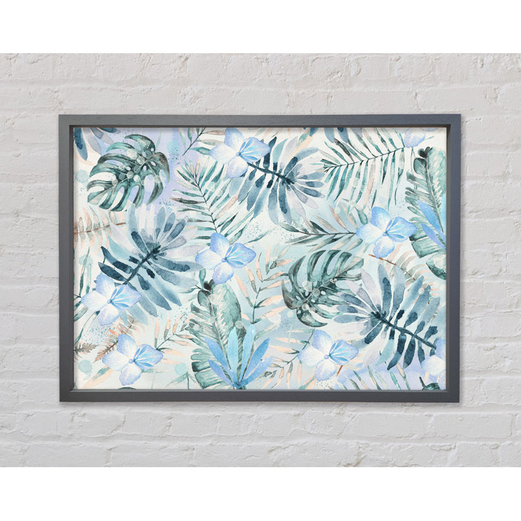 Bay Isle Home Cheese Plant Foliage - Single Picture Frame Art Prints on ...