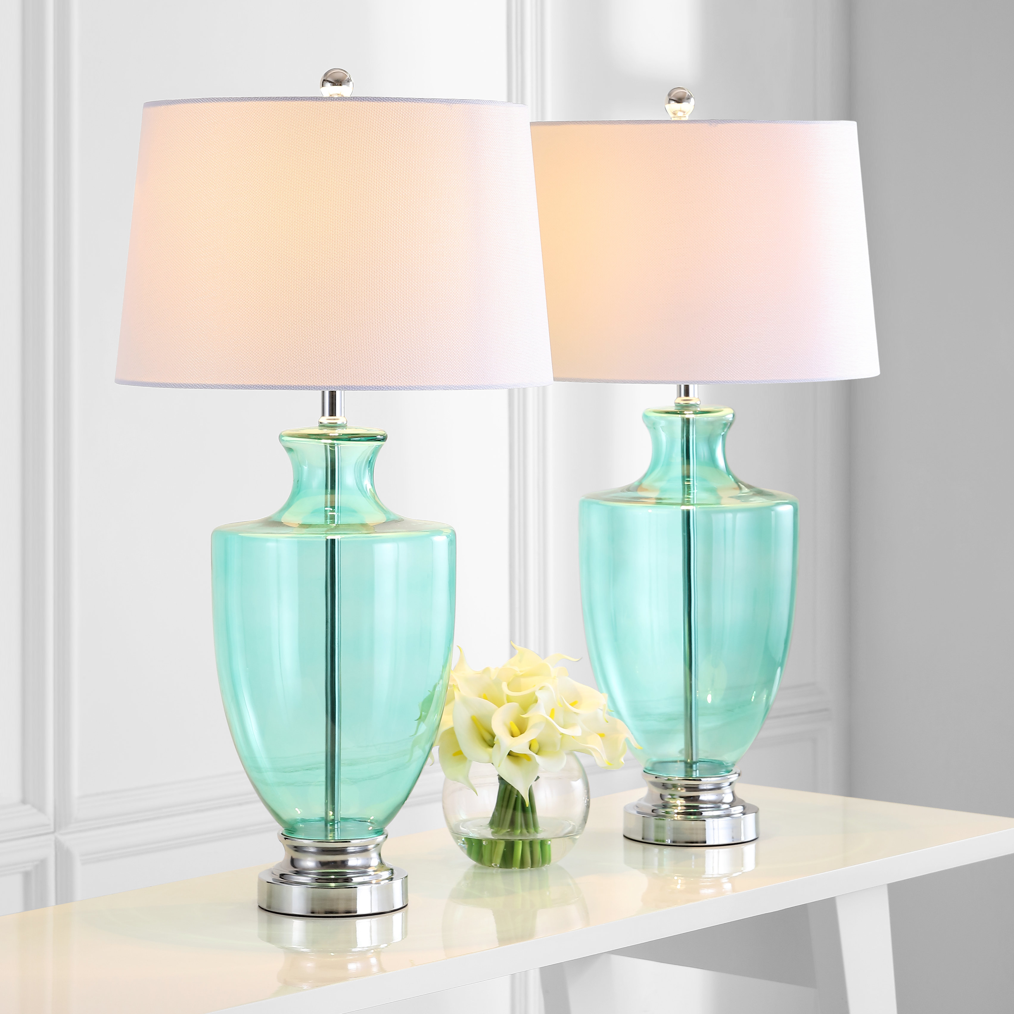 Rosecliff Heights Brunswick 30" Table Lamp Set | Wayfair
