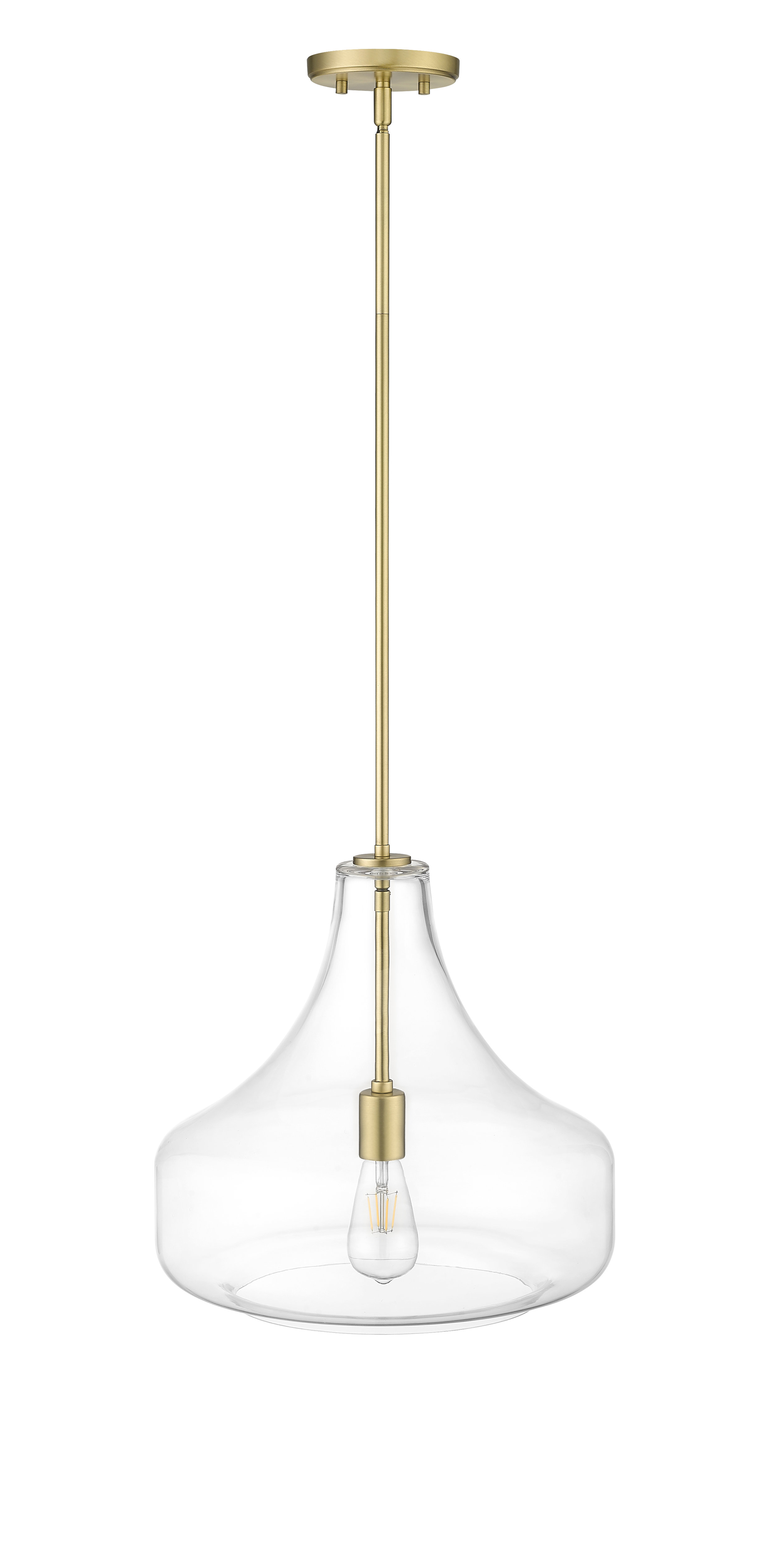 Mercer41 Quatrain 1 - Light Teardrop Globe Pendant - Wayfair Canada