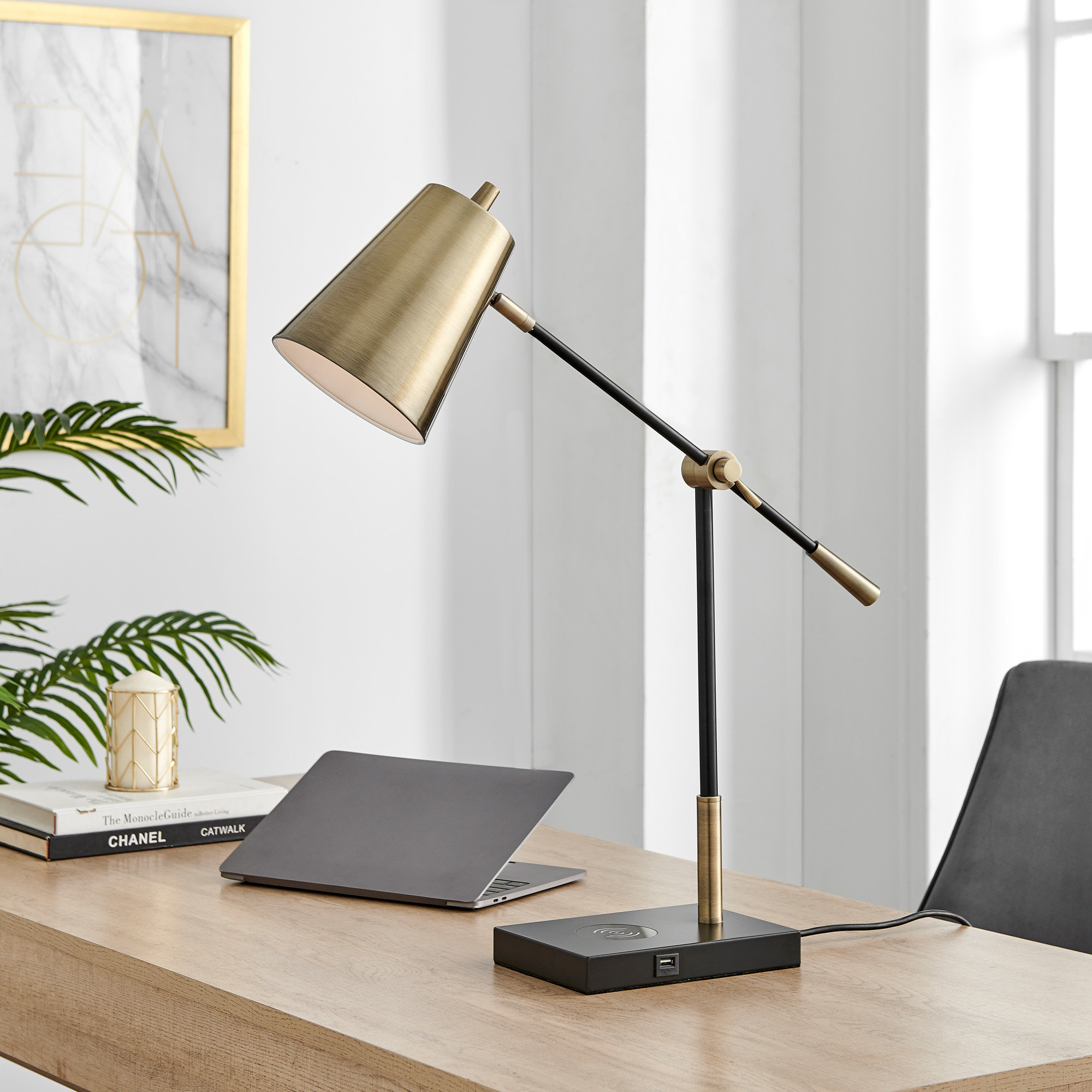 Ebern Designs Bawtry 33.5" Desk Lamp & Reviews | Wayfair