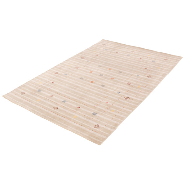 Isabelline Jezebelle One-of-a-Kind 6'2" X 9'5" New Age Wool Area Rug in ...