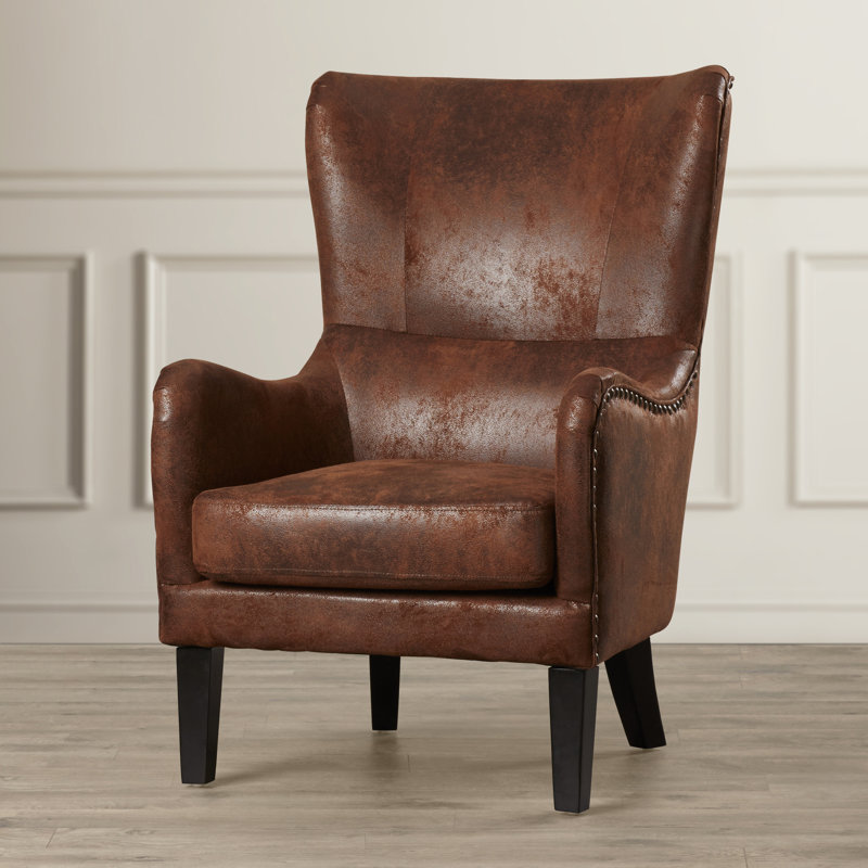 Williston Forge Adetola Upholstered Wingback Chair & Reviews - Wayfair ...