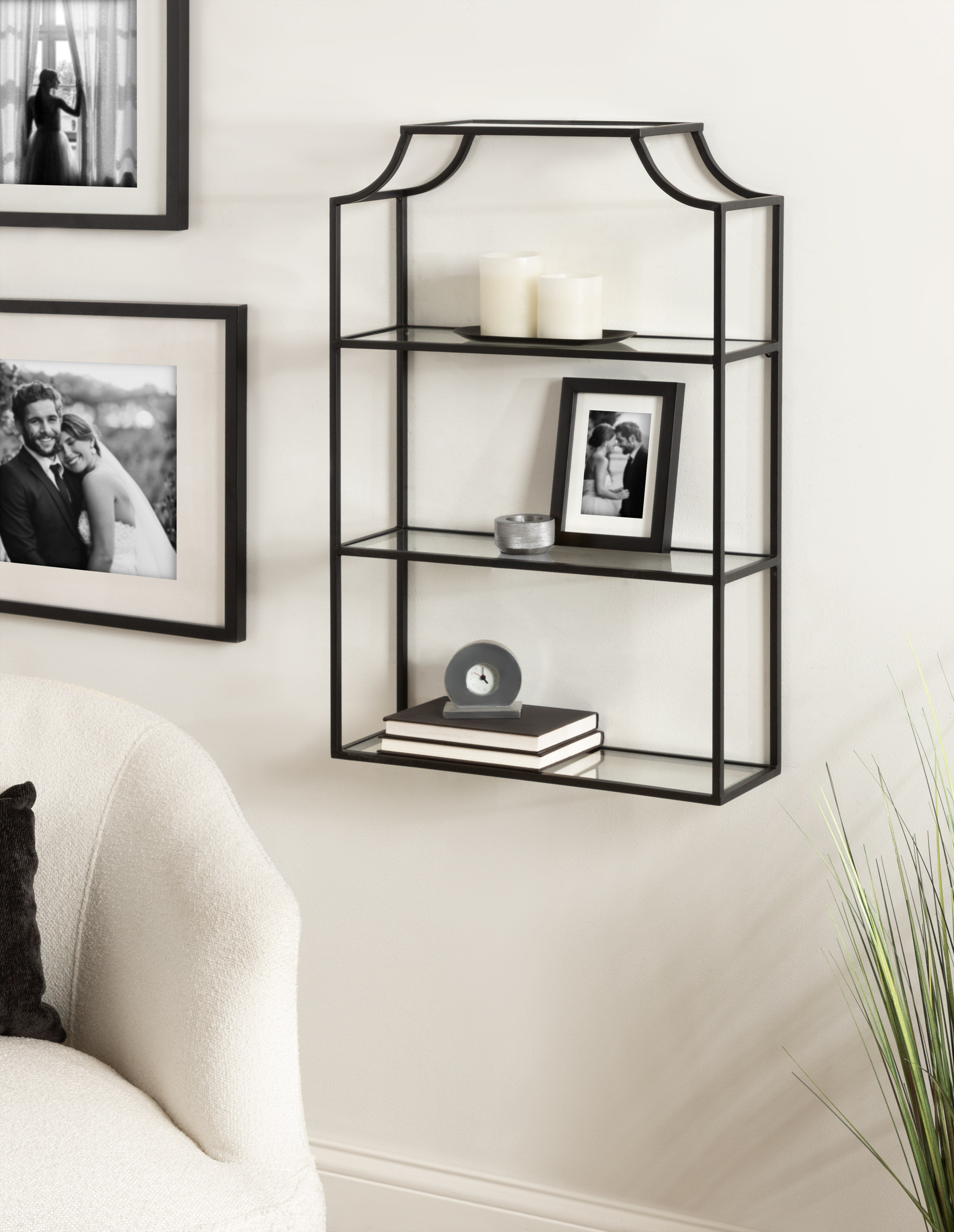 Mercer41 Turgut 4 Piece Metal Accent Shelf & Reviews | Wayfair