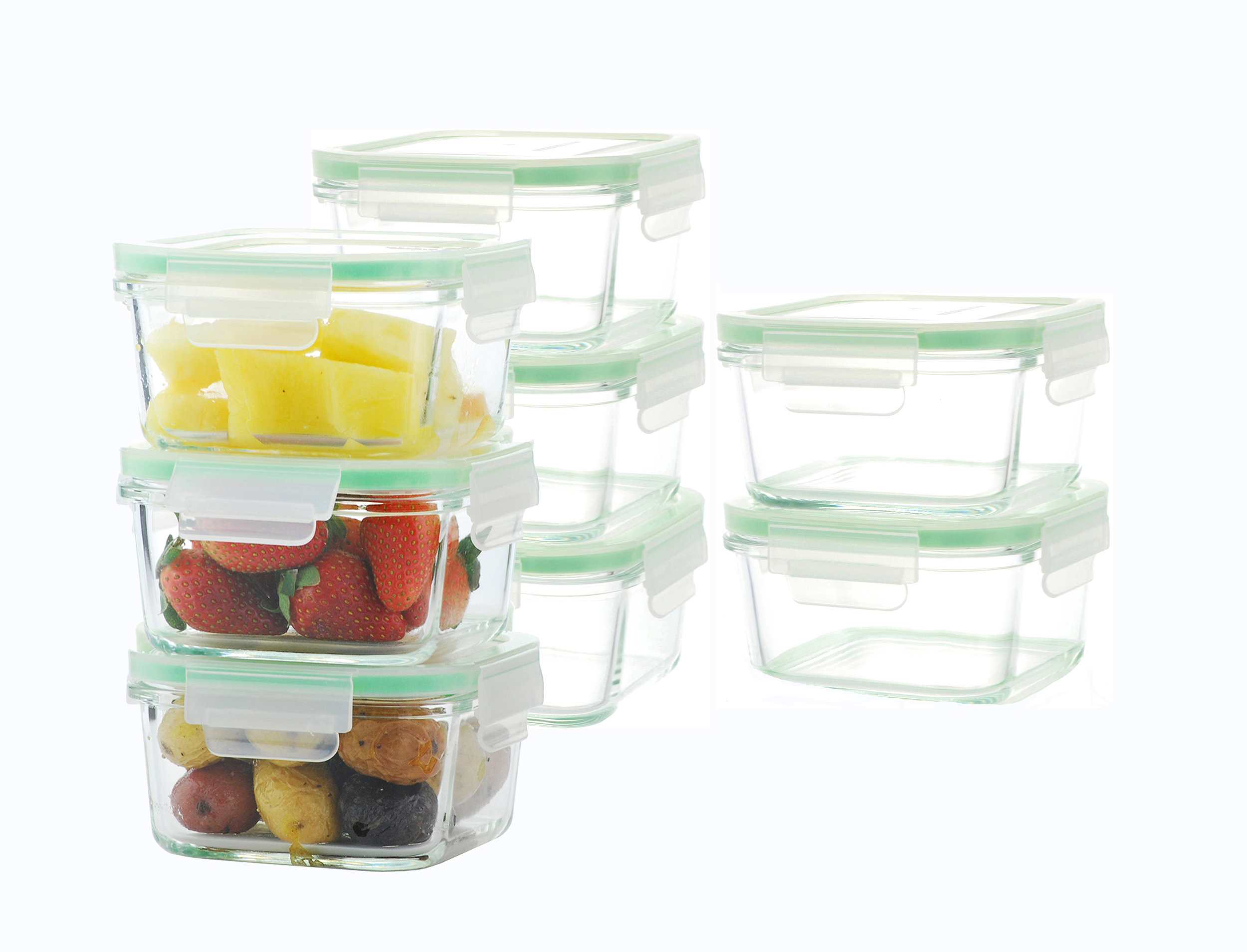 Kinetic 16PC Square Food Storage Container & Reviews | Wayfair