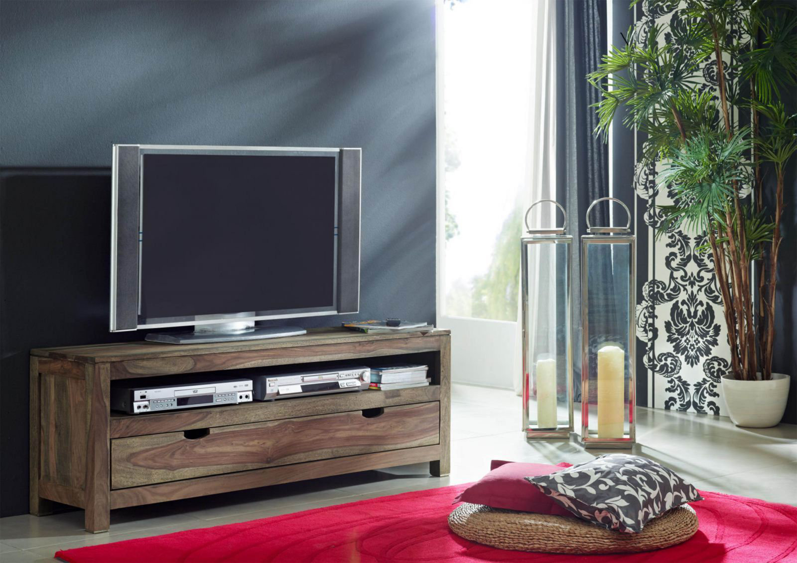 Massivmoebel24 Nature TV Stand for TVs up to 55" | Wayfair.ie