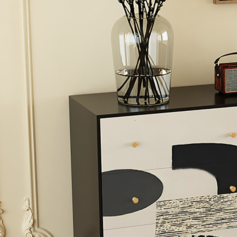 Liu's ink furniture 53.1in Six-drawer Sideboard | Wayfair