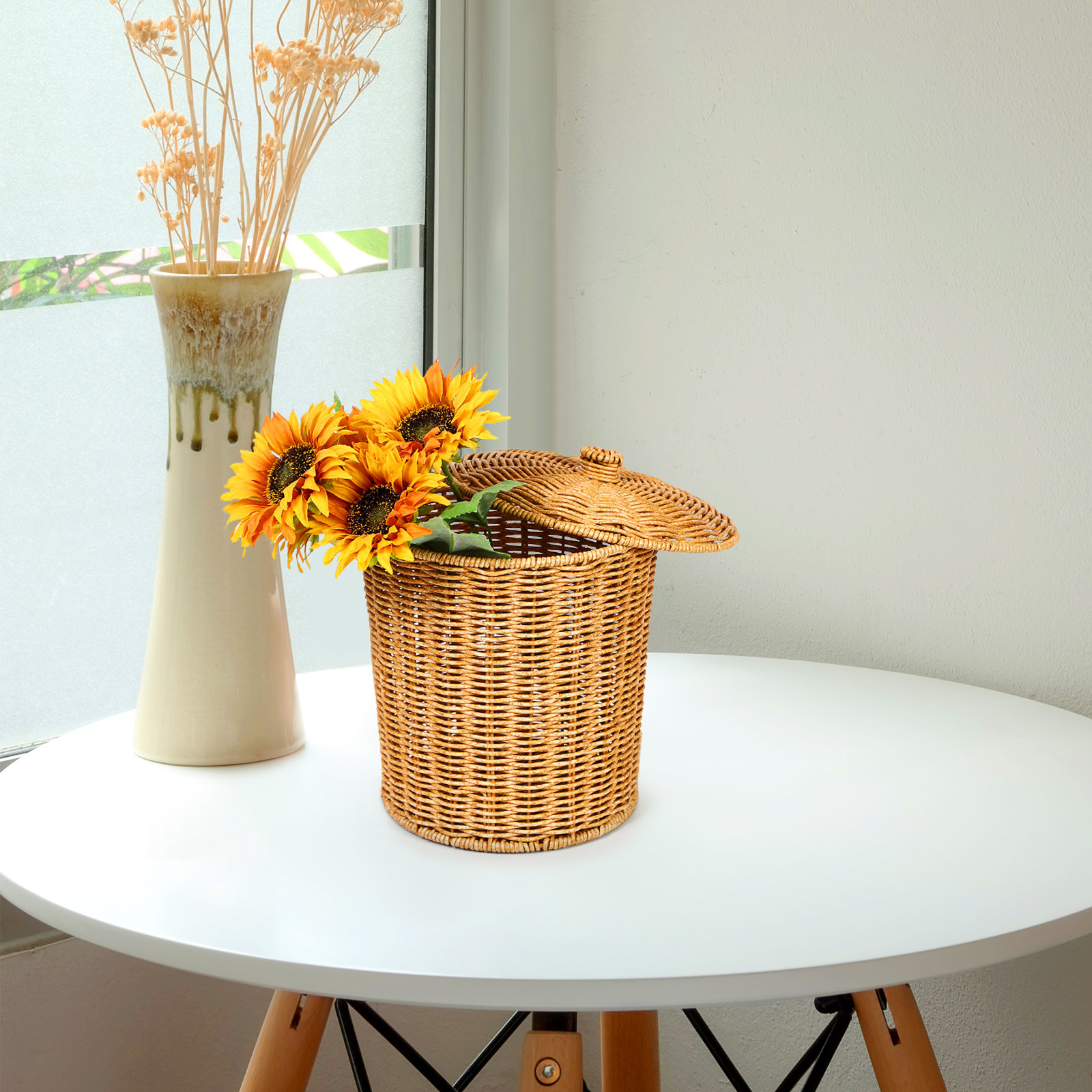 Bay Isle Home™ Portable Laundry Basket Handheld Sundries Basket Dirty ...