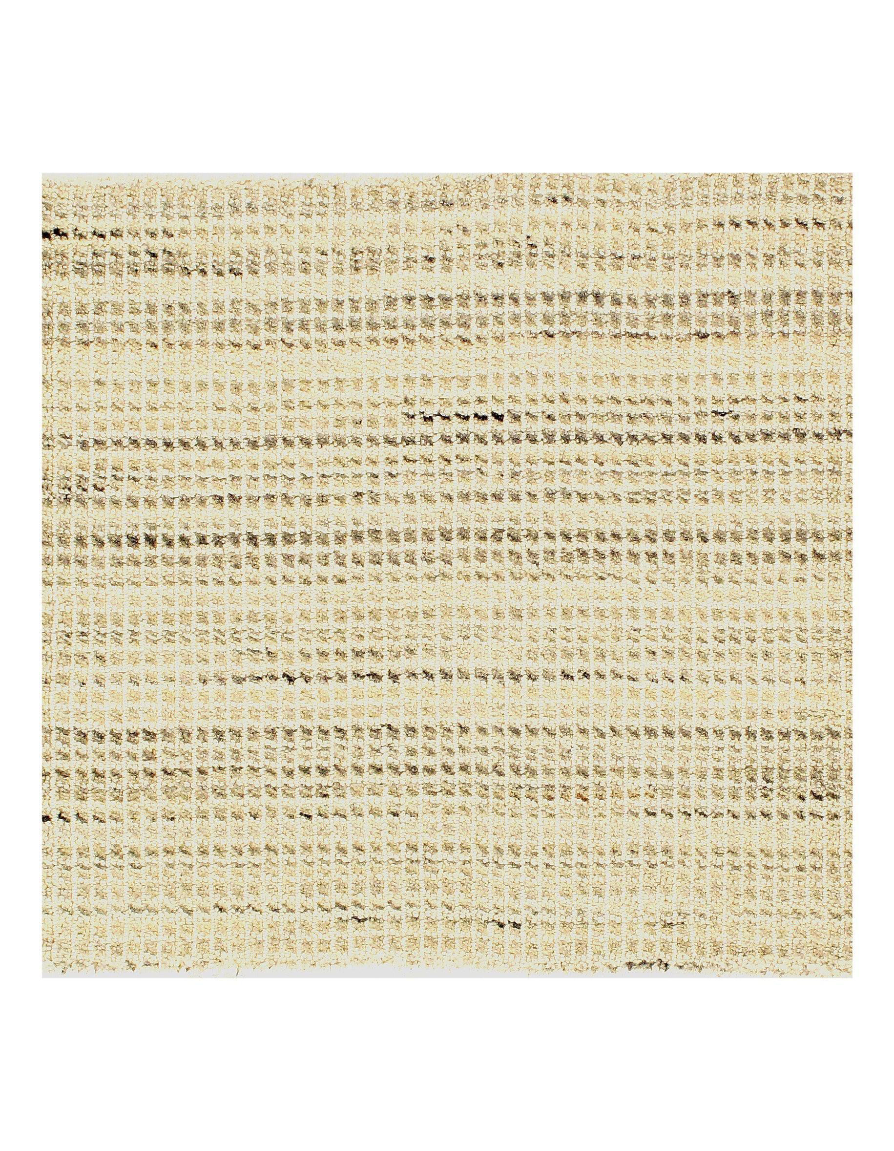 Isabelline Sayo No Pattern and Not Solid Color Handmade Hand-Knotted ...