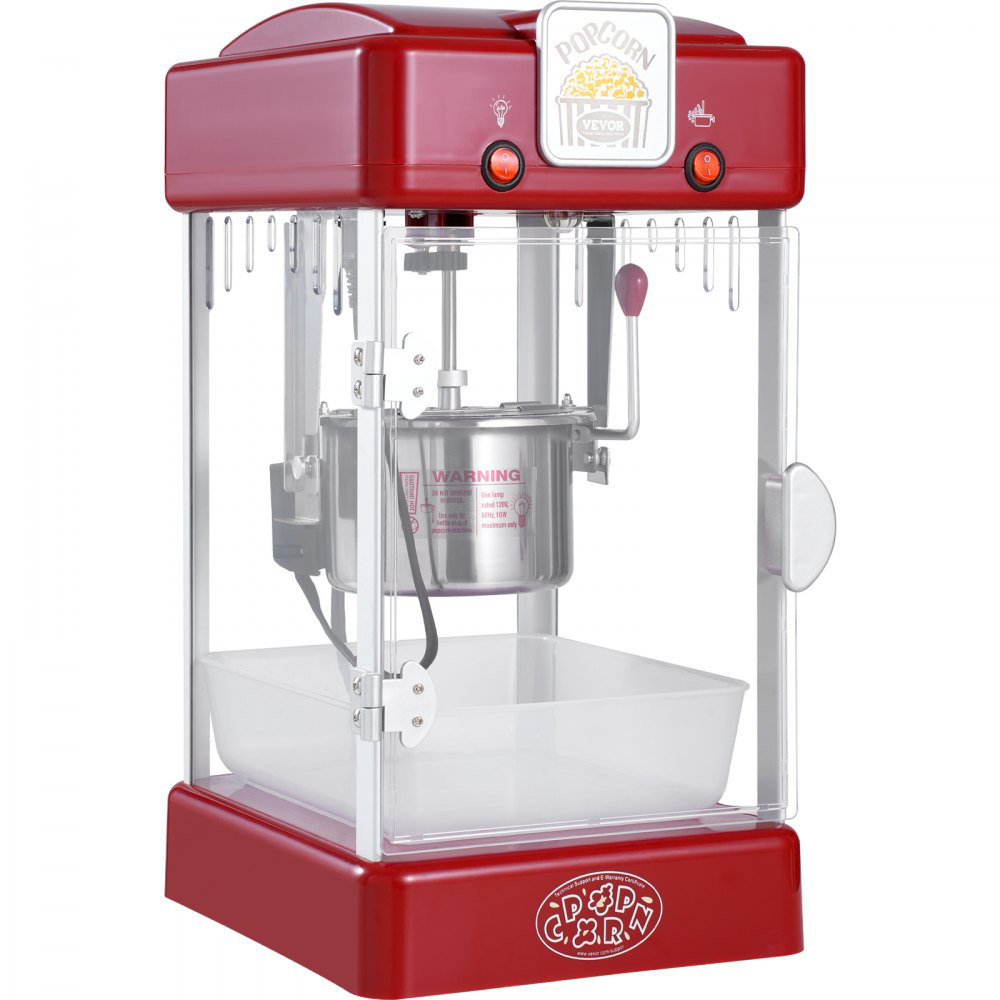 Stellweilan Tessberg Popcorn Popper Machine Tabletop Popcorn Maker 300W ...