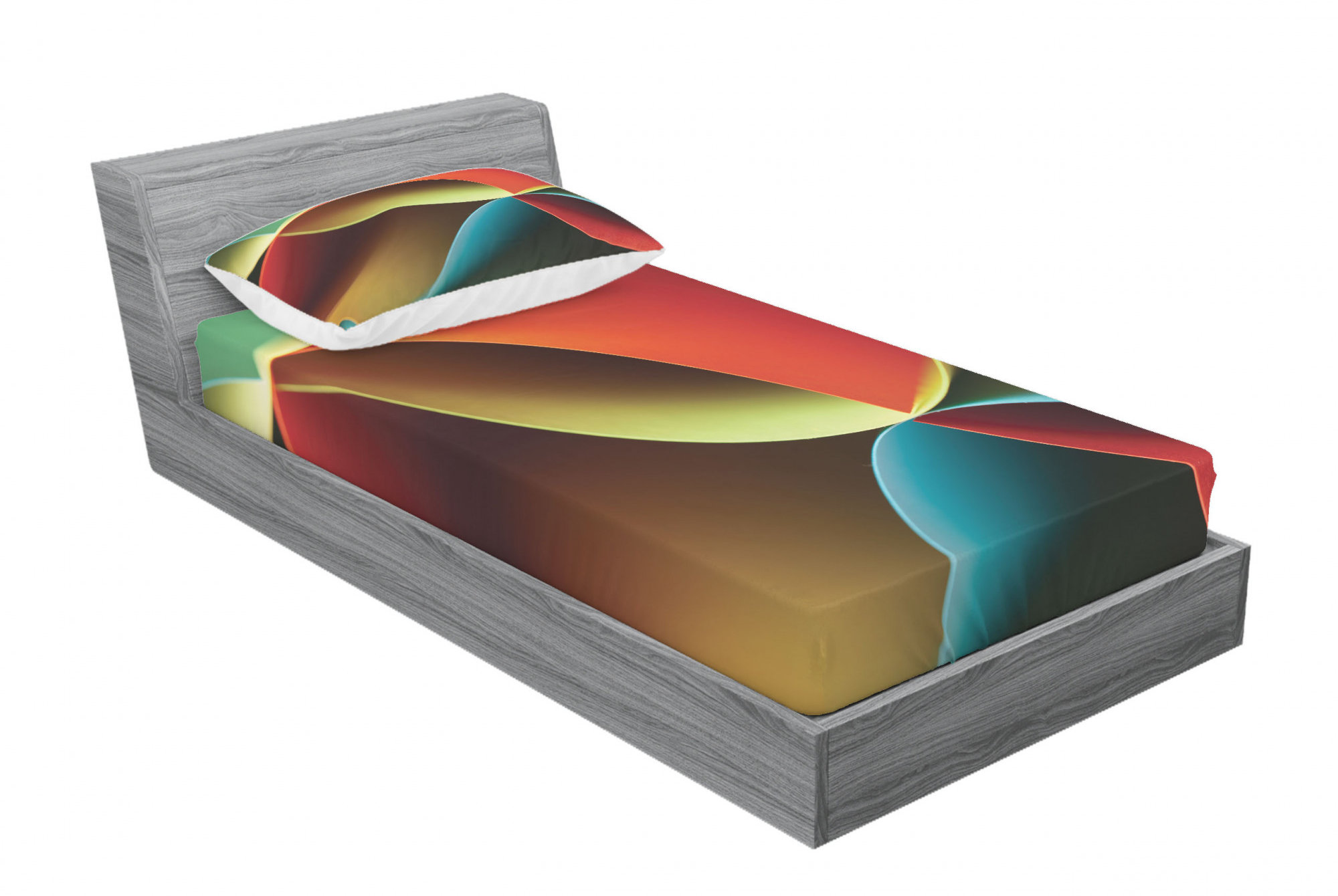 Ambesonne Graphic Work Abstract Sheet Set | Wayfair