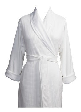 Jerdon Telegraph Hill Luxury Microfiber Waffle Double Layer Robe | Wayfair