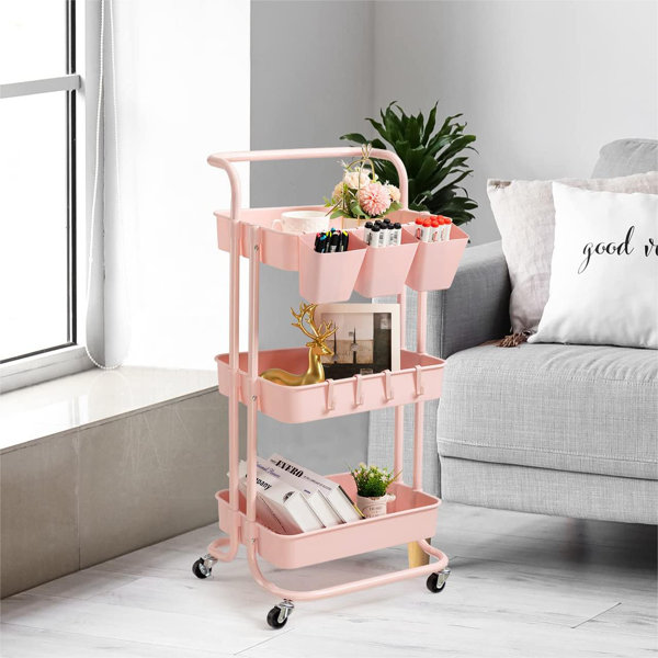 Crestone 34'' H x 16.9'' W Utility Cart with Wheels - Wayfair Canada