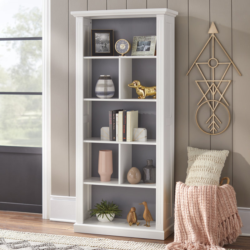 Rosecliff Heights Moffett Standard Bookcase & Reviews | Wayfair