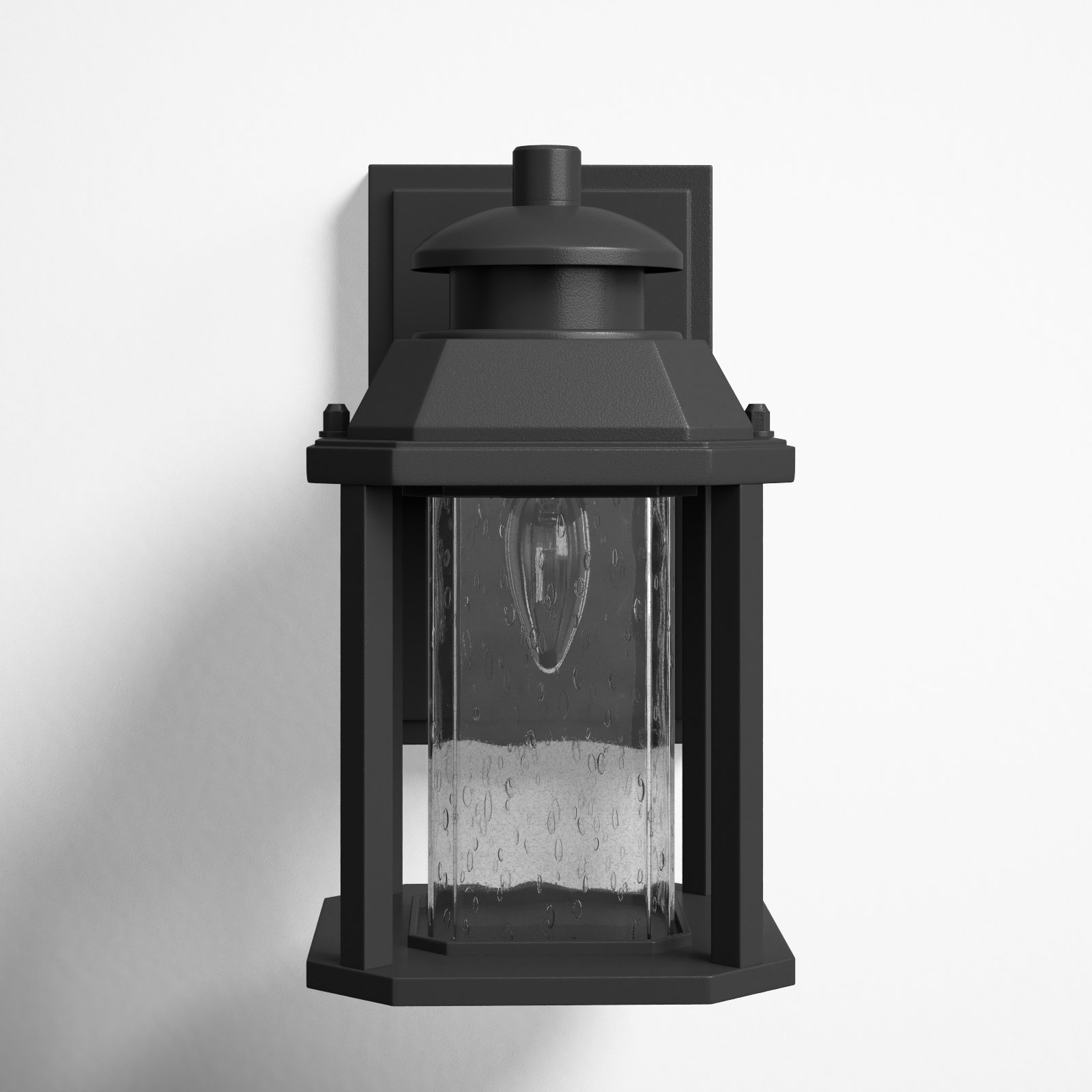 Birch Lane™ Alexa LED Outdoor Flush Mount | Wayfair