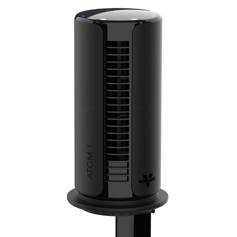 Vornado ATOM 1S Compact Oscillating Tower Fan with Removable Stand ...
