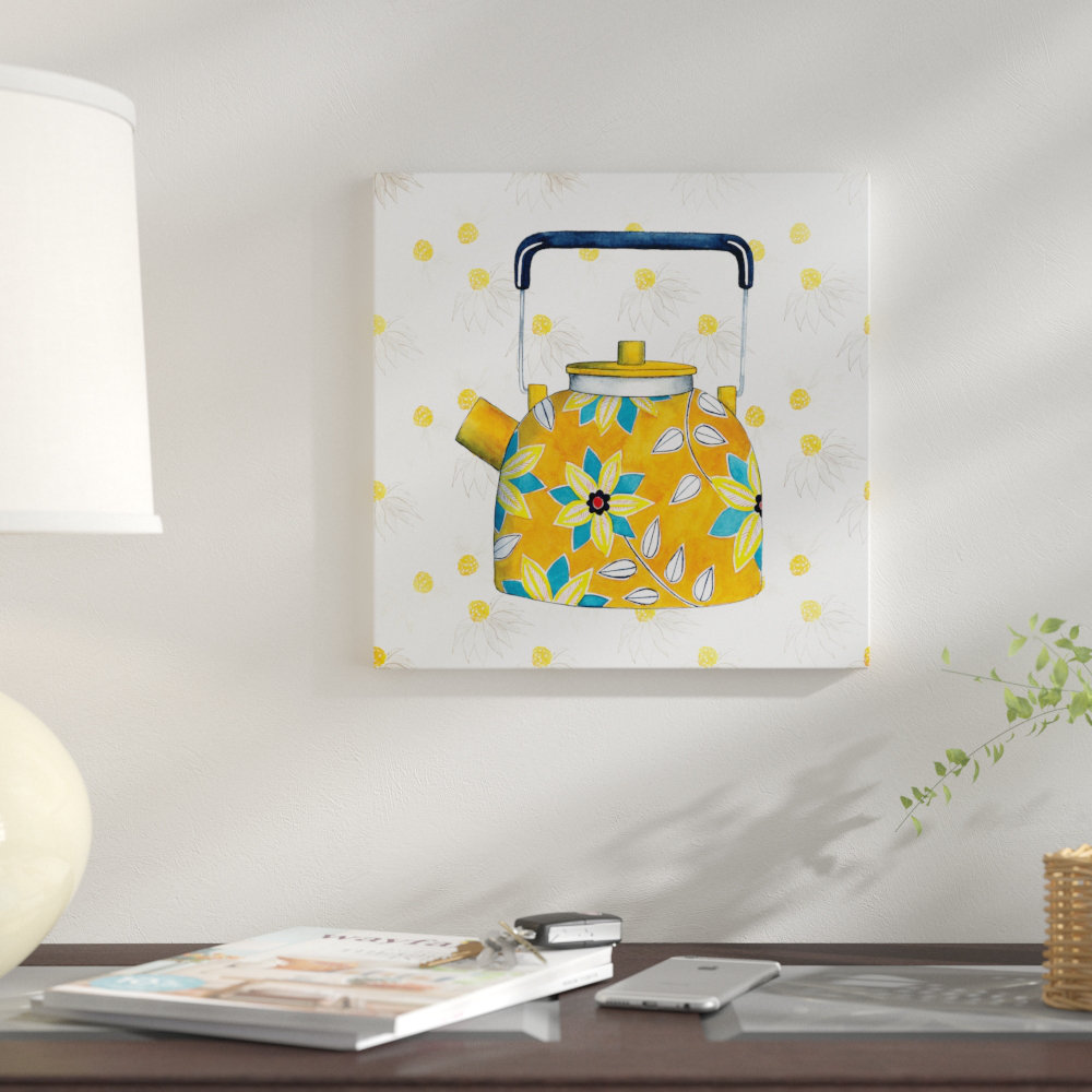 East Urban Home " Sweet Teapot III " by Grace Popp on | Wayfair