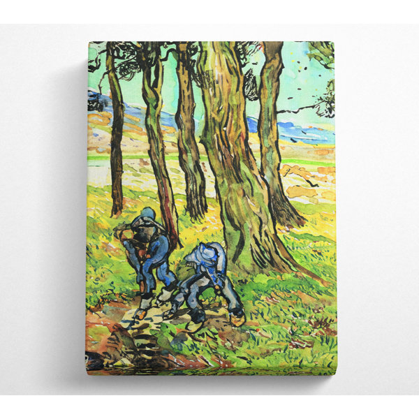 ClassicLiving Van Gogh Two Men In Digging Out A Tree Stump - Wrapped ...