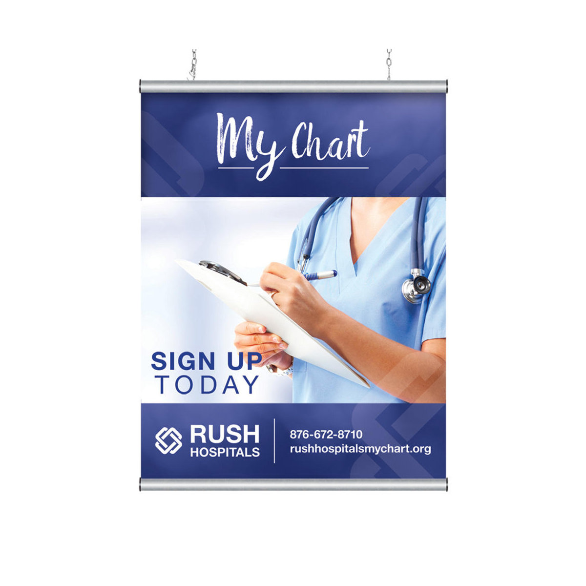 VKF Renzel USA Corp. Aluminum Poster Snap Holder | Wayfair