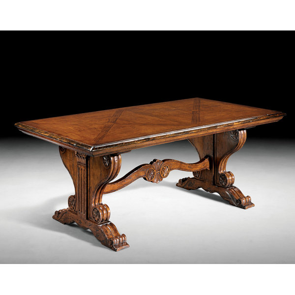 David Michael Solid Wood Dining Table | Wayfair