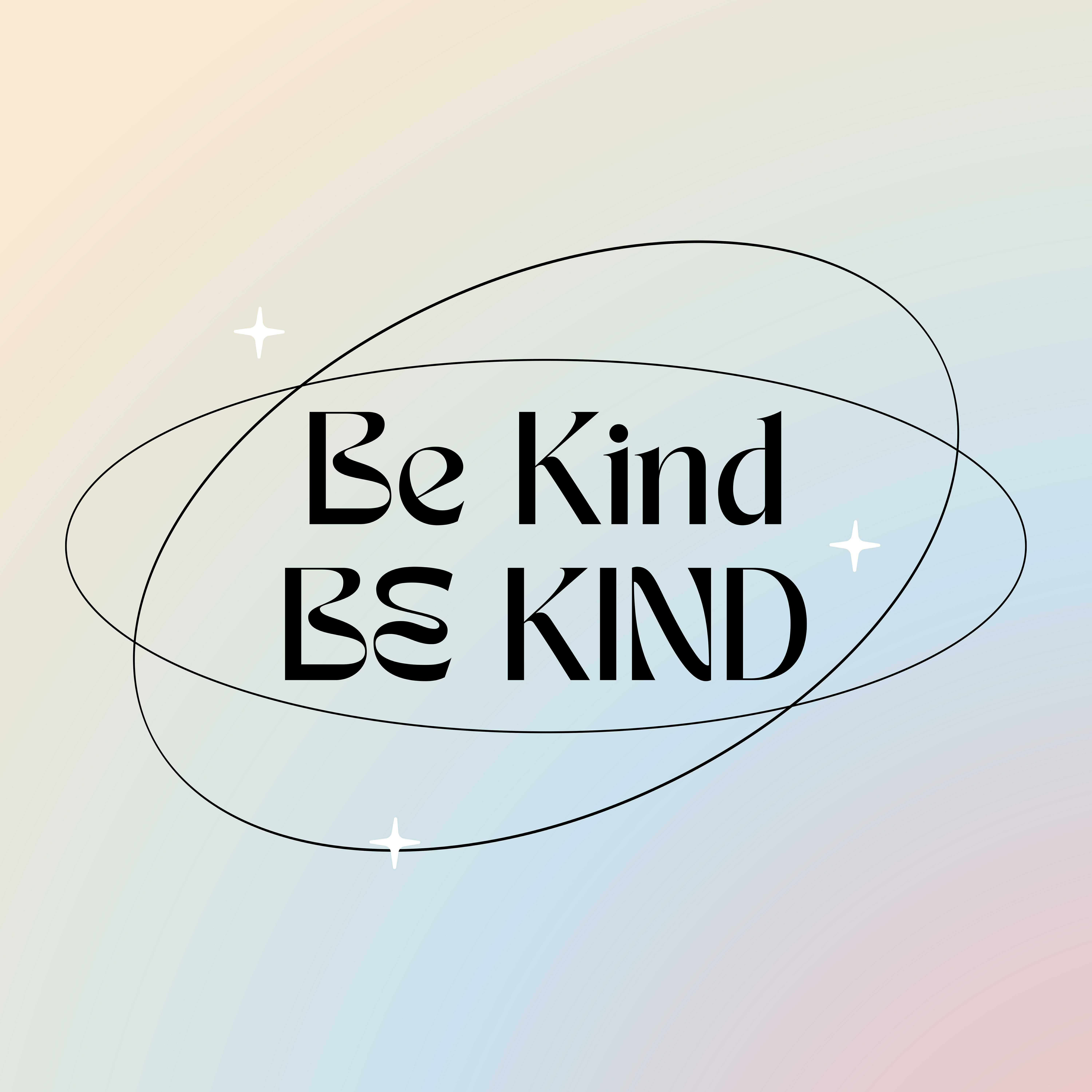 Trinx Hamud Be Kind Pastels by - Wrapped Canvas Print | Wayfair