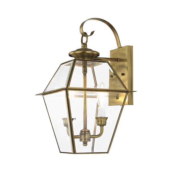 Alcott Hill® Boto Solid Brass Wall Light & Reviews | Wayfair