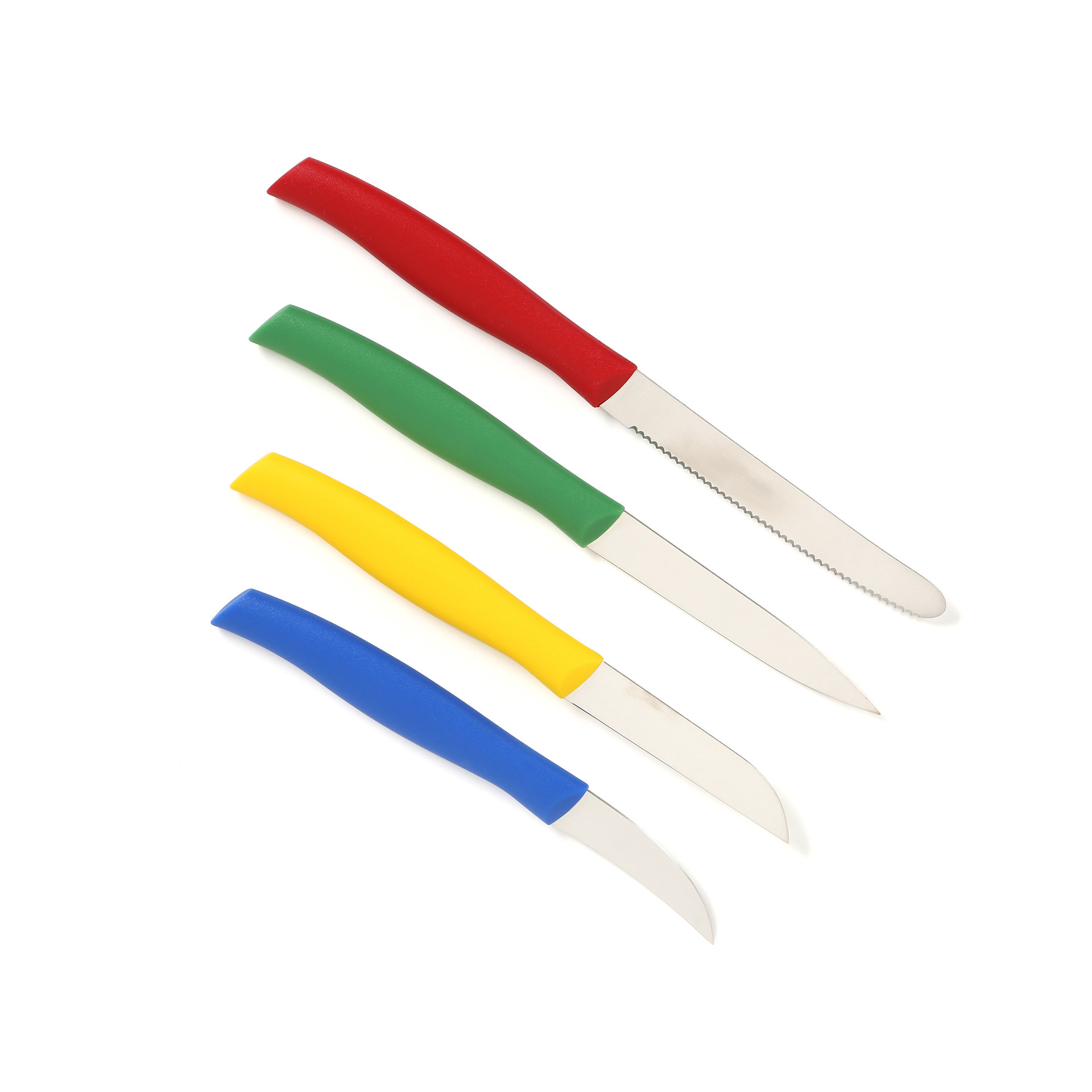 ZWILLING J.A. Henckels ZWILLING TWIN Grip 4-Piece Multi-Colored Paring ...