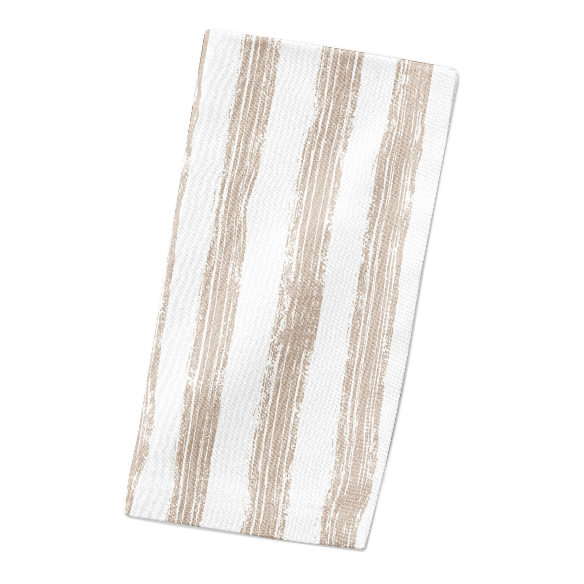 Wrought Studio™ Neutral Easy Stripes Napkin | Wayfair