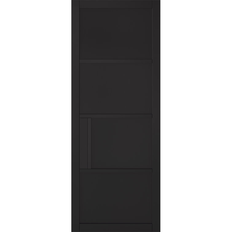 LPD Doors Chelsea Primed Black Internal Door | Wayfair.co.uk