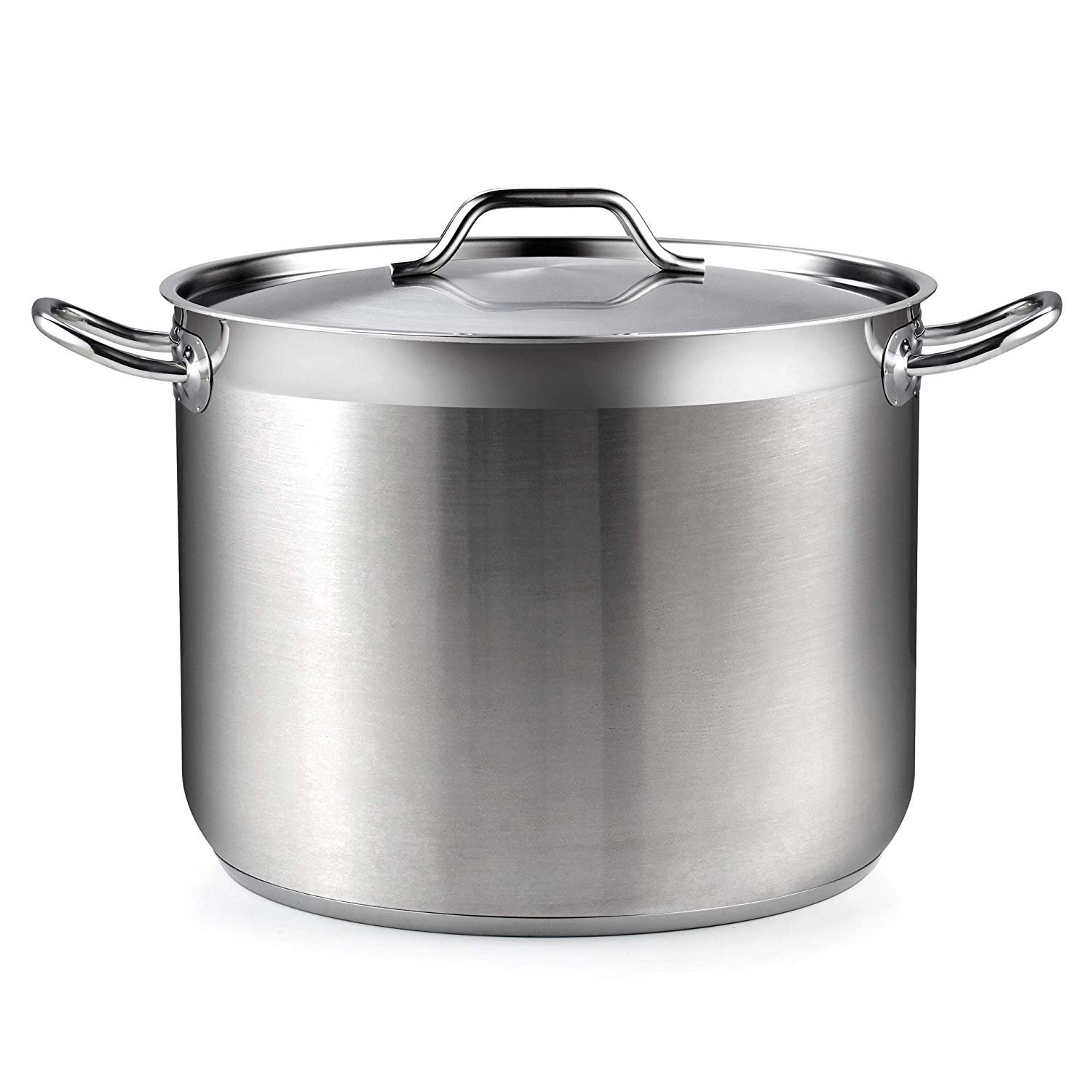Cooks Standard Professional Stainless Steel Stock Pot with Lid, Silver ...