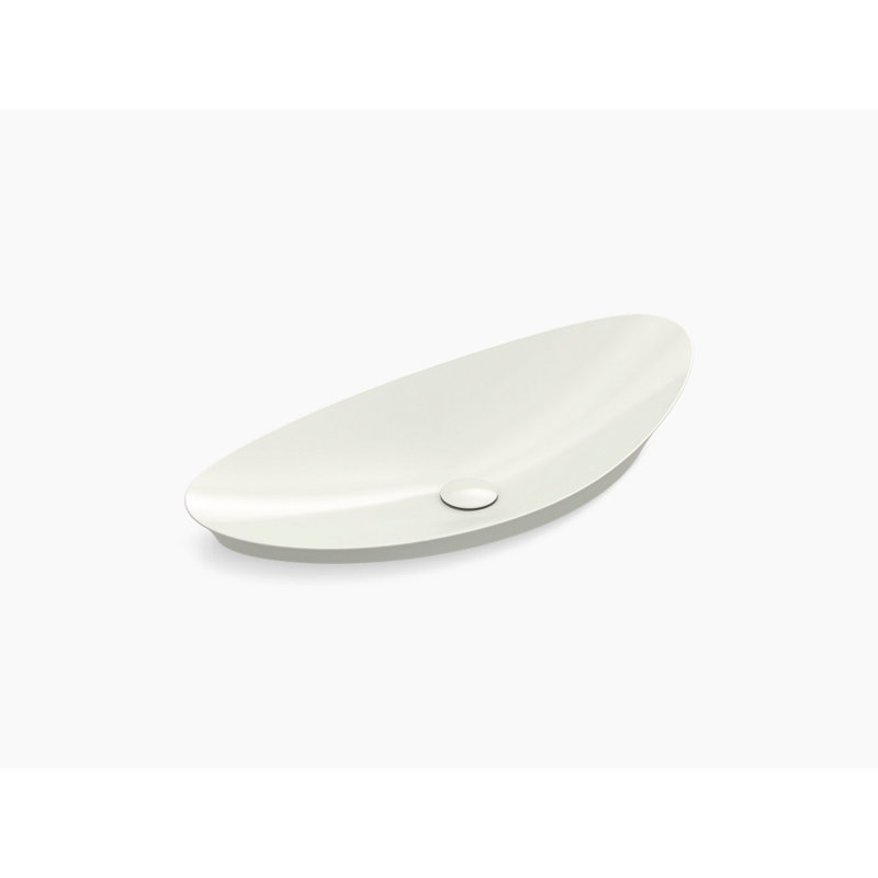 Veil® Trough Fireclay Specialty Vessel Bathroom Sink | AllModern