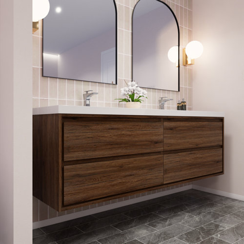 Wayfair | Wall Mounted & Floating 72 Inch Vanities