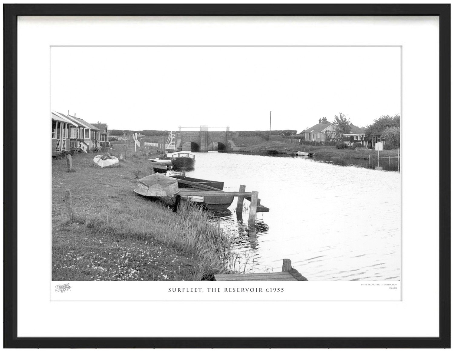 The Francis Frith Collection 'Surfleet, the Reservoir C1955' by Francis ...