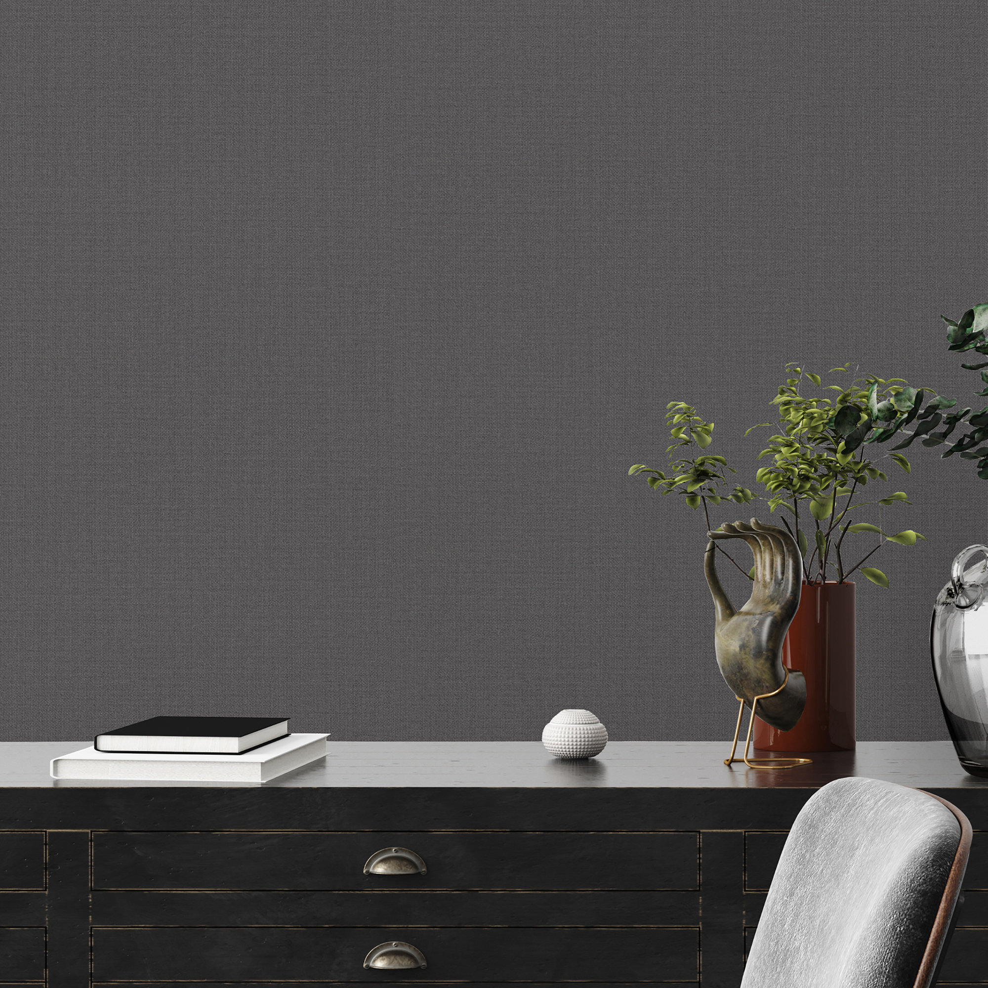 Galerie Wallcoverings Fusion Hessian Effect Textured 32.97' L x 20.87 ...